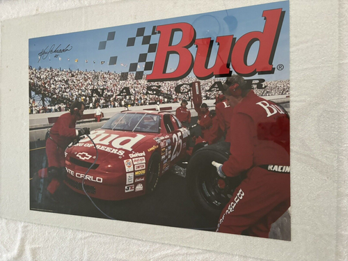 Nascar 1994 Bud #25 Ken Schrader Signed Car Poster 20X28 -Autographed ...