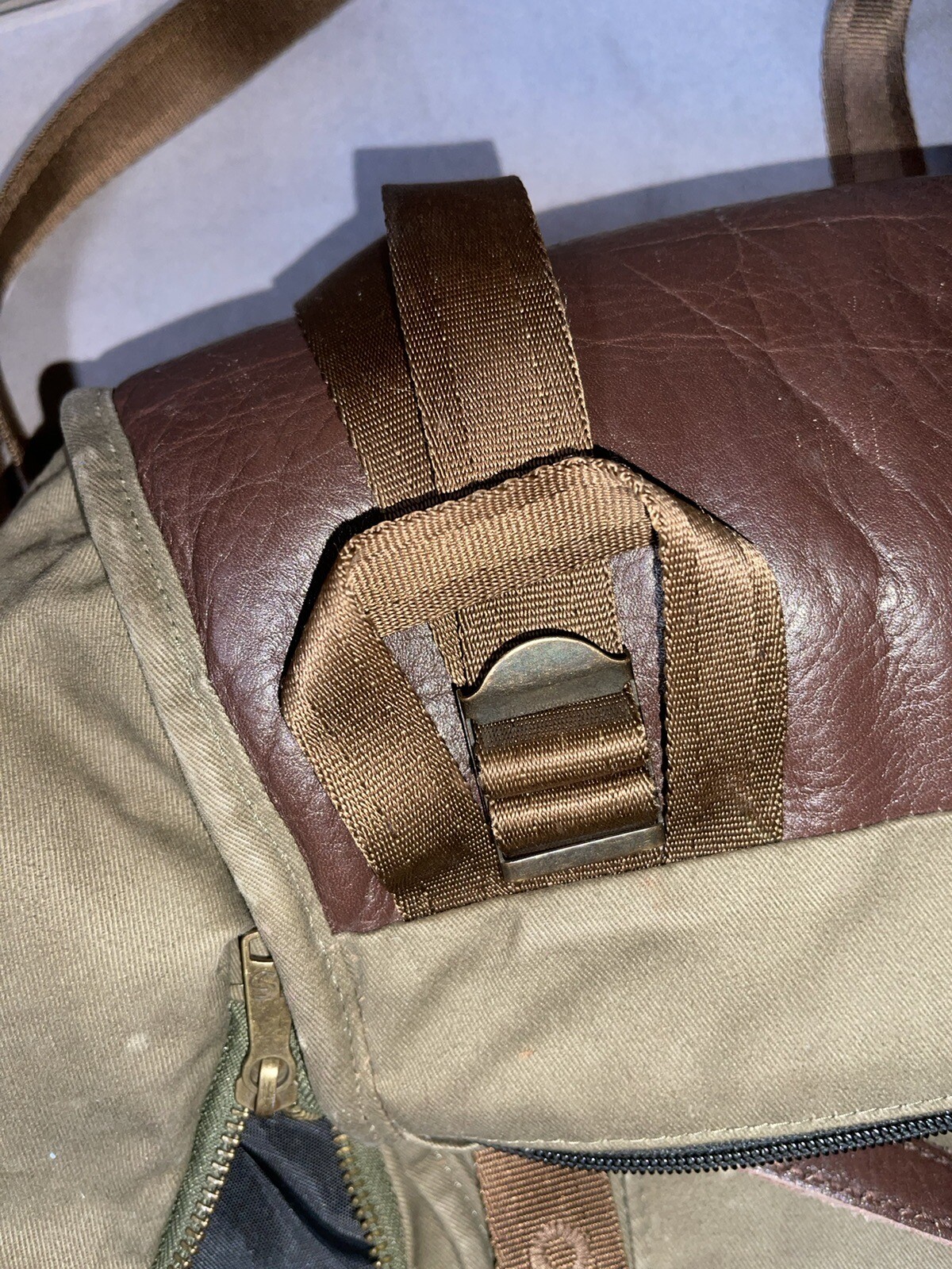 JANSPORT Skip Yowell Leather Canvas PLEASANTON Laptop… - Gem