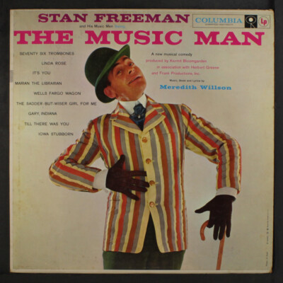 STAN FREEMAN: the music man Columbia 12" LP 33 RPM | eBay