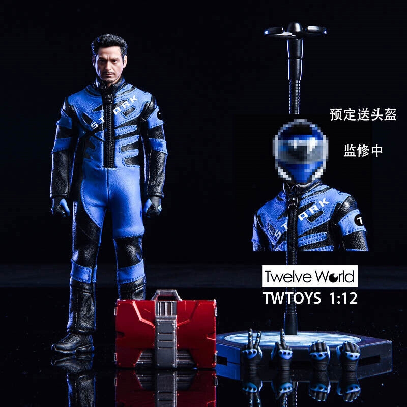1:12 TWTOYS TW1915 MK5 Iron Man Tony Stark Racing Suit Ver. Figure ...