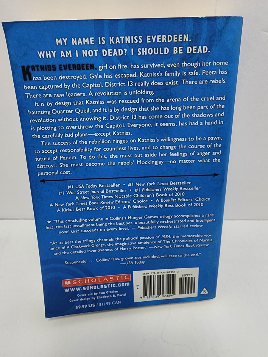 Mockingjay Back Cover