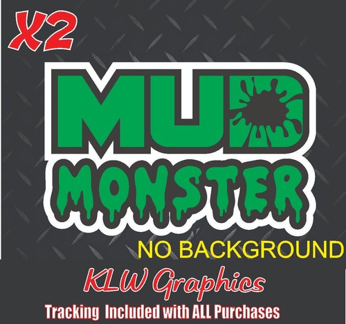 Mud Monster Vinyl Decal Sticker 4x4 Turbo Diesel Truck ATV Offroad ...