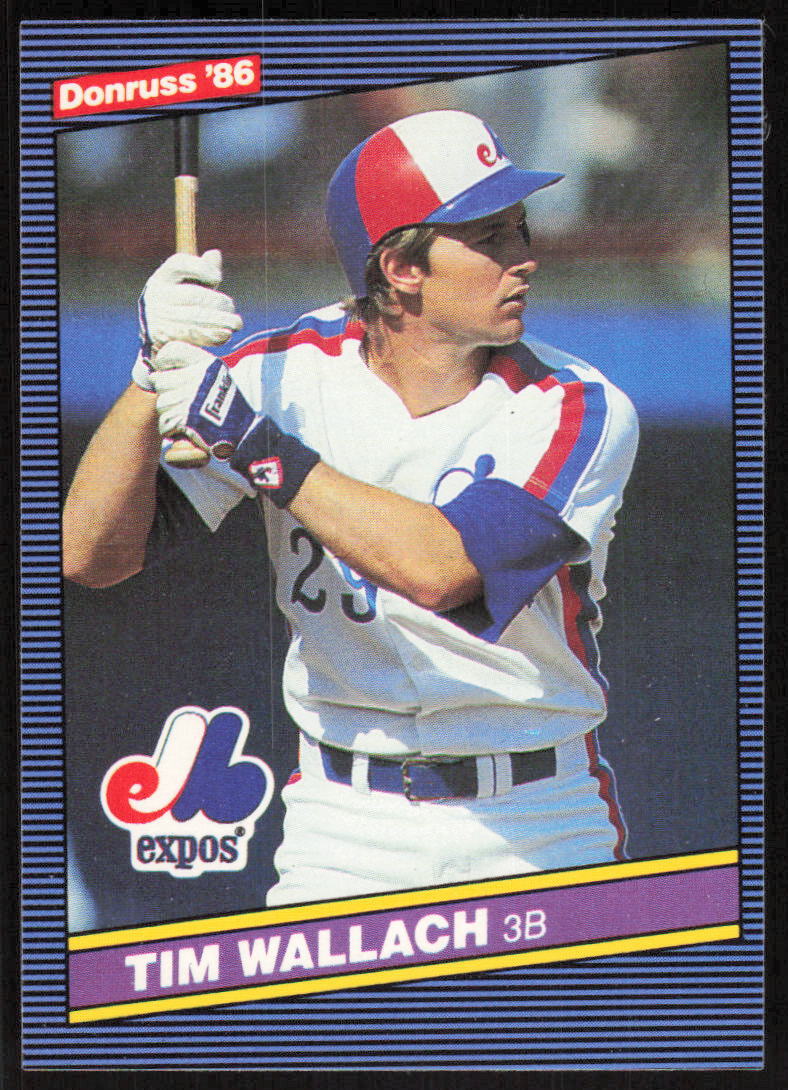 1986 Donruss - #219 Tim Wallach, Tim Wallach for sale online | eBay