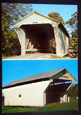 Historic Warnke and Dixon’s Bridge Covered Bridges, Preble County, Ohio ...