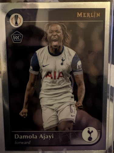 Topps Merlin UCC 24-25 Damola Ajayi (RC) Tottenham Hotspur Rookie | eBay UK