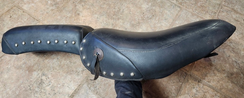 Vintage Harley Davidson 1958-1984 FX FL Shovelhead Corbin Gentry Seat ...
