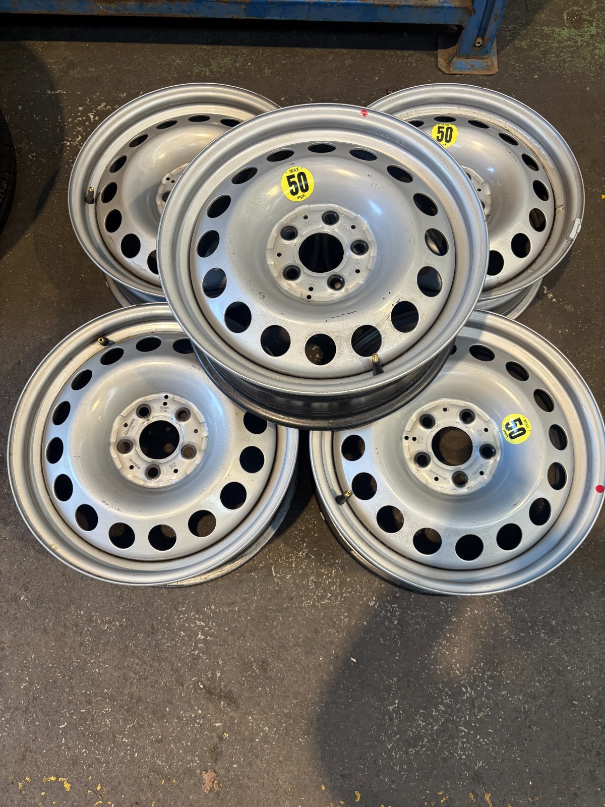 1 x mecedes v class vito/viano steel wheel genuine 17" | eBay UK