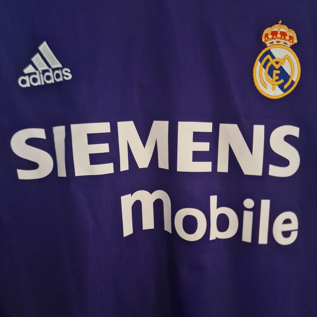 VTG REAL MADRID 2002 Adidas Centenary Third Football Shirt L VTG REAL MADRID 2002 Adidas Centenary Third Football Shirt L