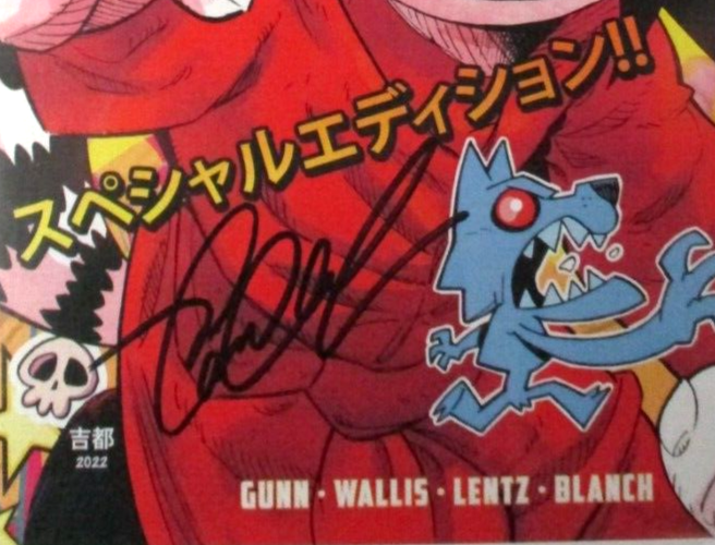 SIGNED GARRETT GUNN BEFORE "BANG" LITTLE RED RONIN 2022 #1 ANIMAE WOW ...