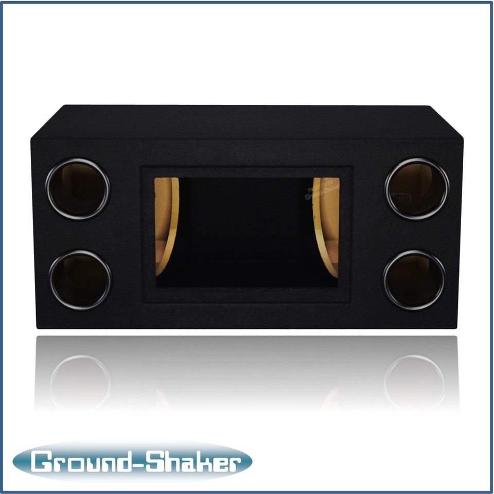 12" Bandpass Sub Box / 12" Dual Ported Subwoofer Enclosure Vented Sub ...