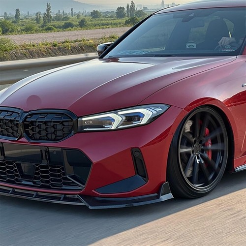 BMW G20 330 M340 Sedan Front Spoilers Lips Splitters 2023+ Facelift ...
