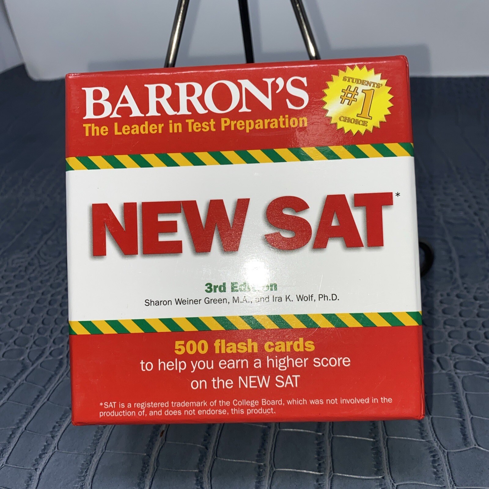 Barron's NEW SAT Flash Cards, 3rd Edition: 500 Flash Cards COMPLETE! #1 ...