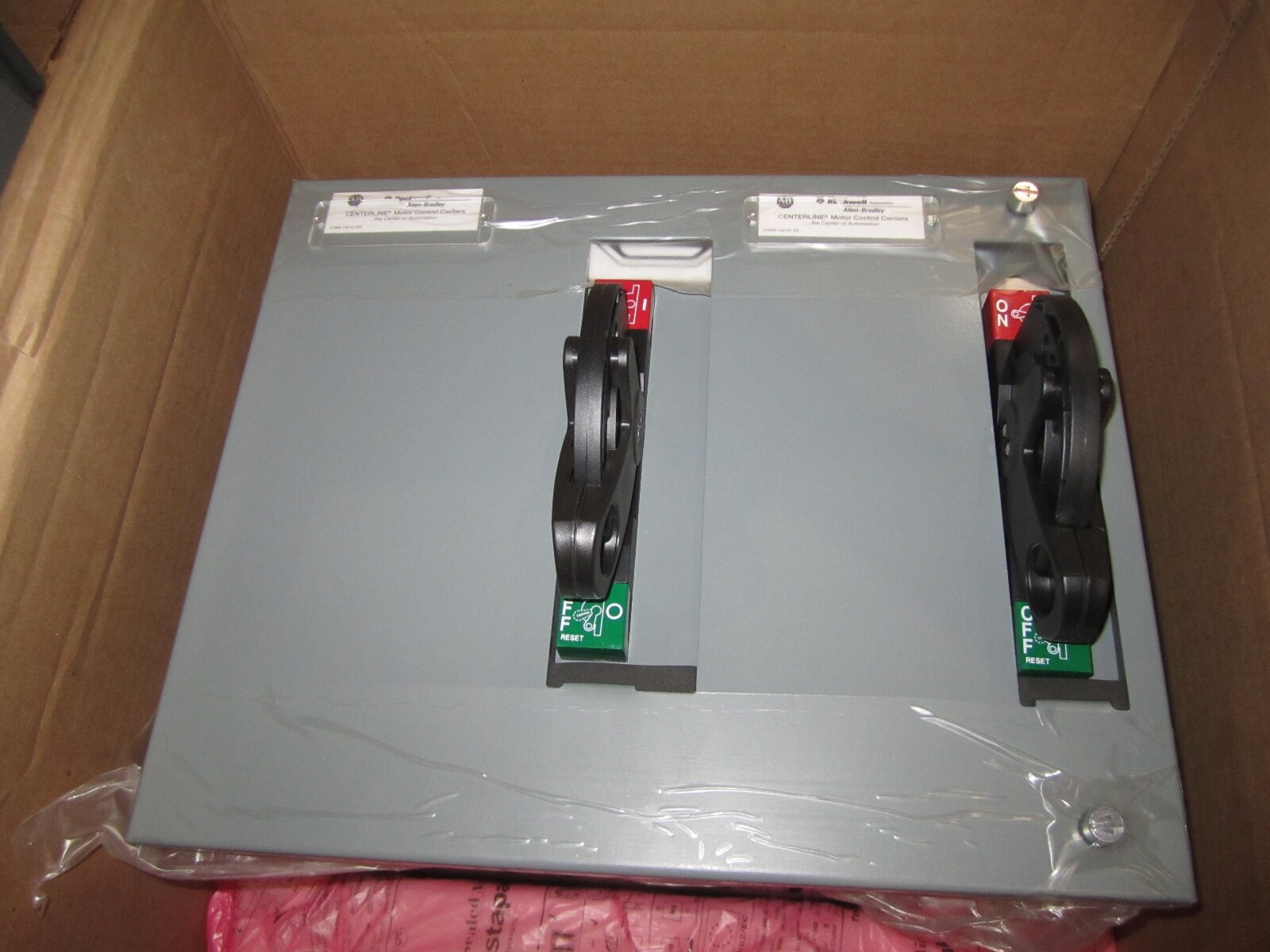 NEW ALLEN BRADLEY 2193F-BKC-3041CM MCC DUAL FEEDER 15AT/125AT 140U-I6C3 ...