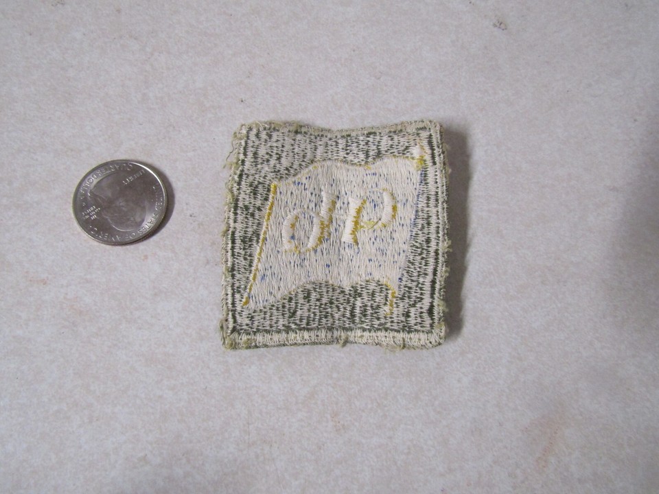 MILITARY PATCH SEW ON WW2 ERA NO GLOW US ARMY GENERAL HEADQUARTERS ...