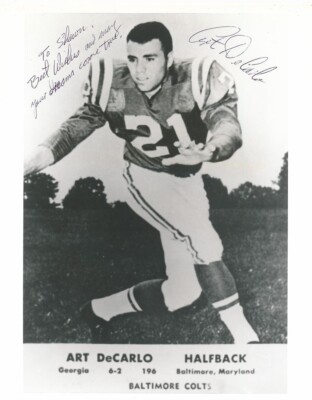 Art DeCarlo- Signed B&W Photograph | eBay