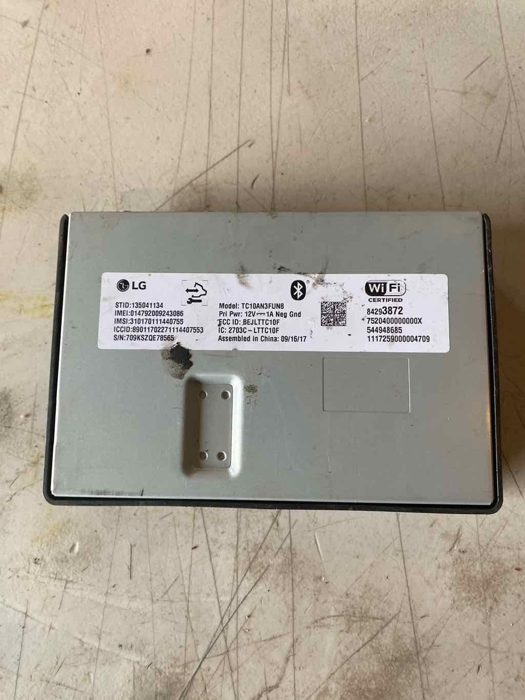 2018-2019 CHEVY SILVERADO 1500 Communication Module (Behind radio ...