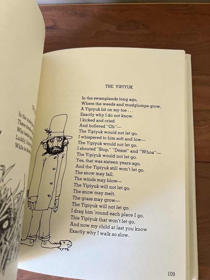 Where The Sidewalk Ends by Shel Silverstein 1974 Hardcover Poems And ...