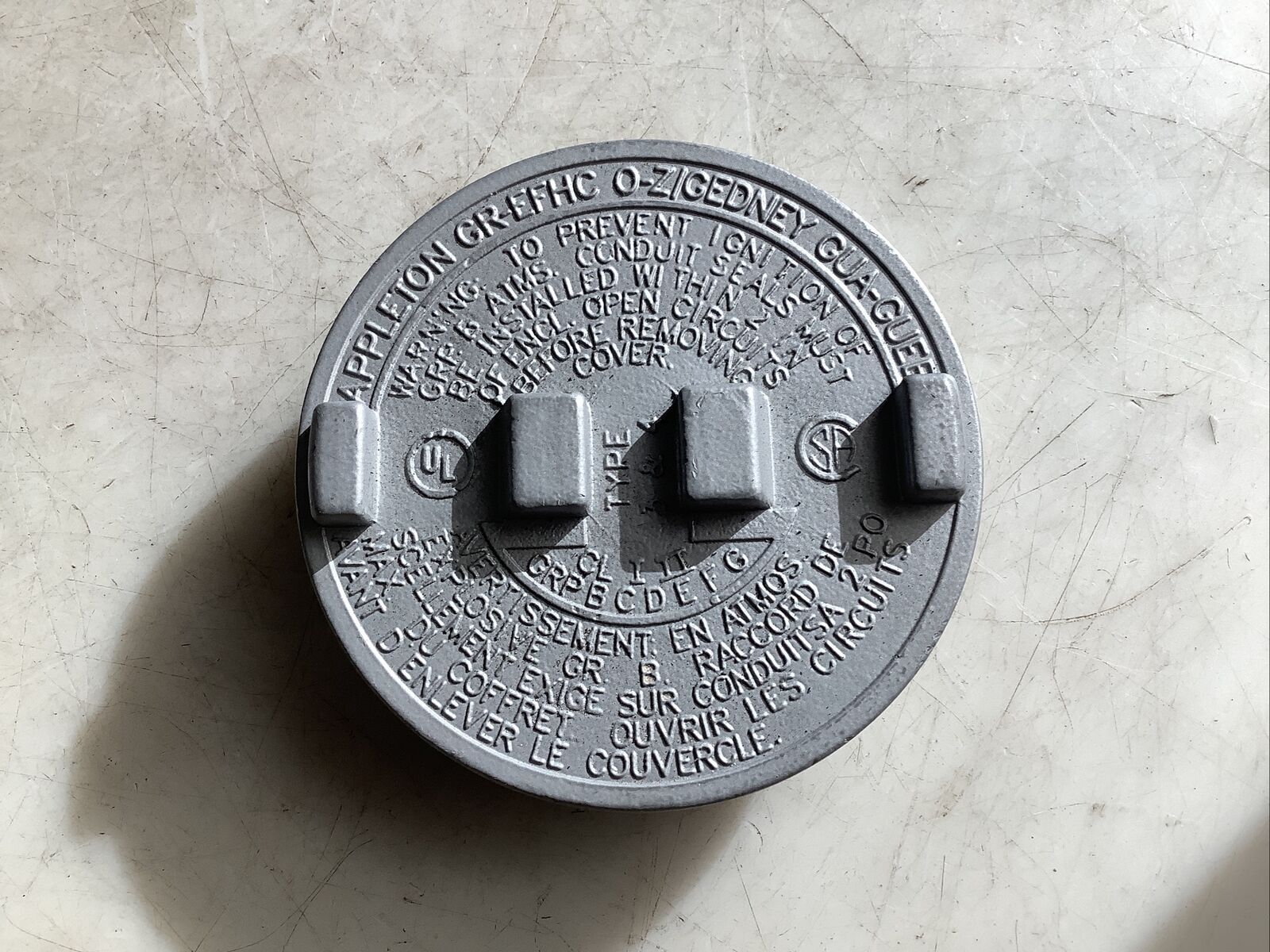 APPLETON GR-EFHC CONDUIT OUTLET BOX KPP | eBay