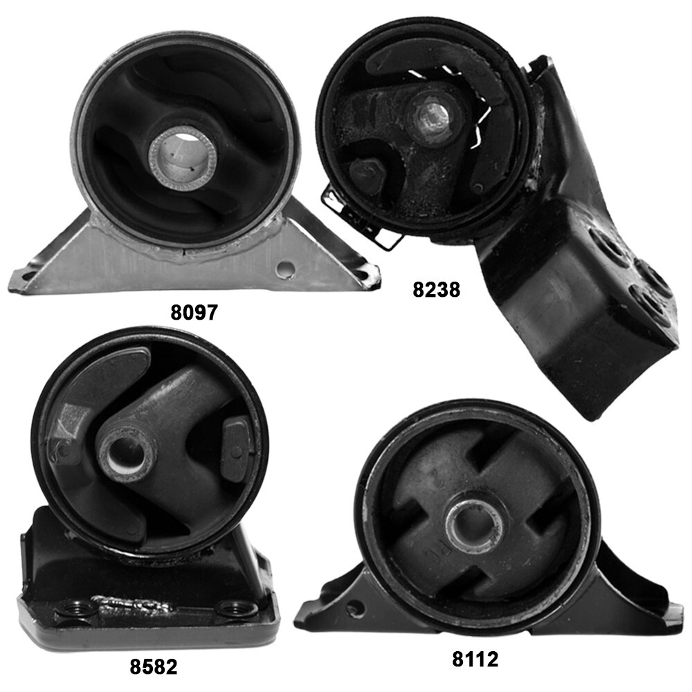 Engine Mounts & Automatic Trans. Mount 4PCS For Mitsubishi Mirage 96-95 ...