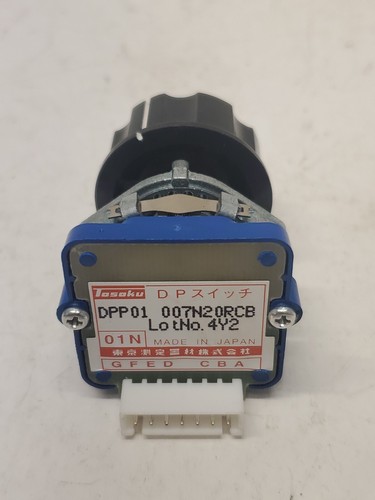 Tosoku Rotary Switch DPP01-007N20RCB 8 Position Spindle Speed Selector ...