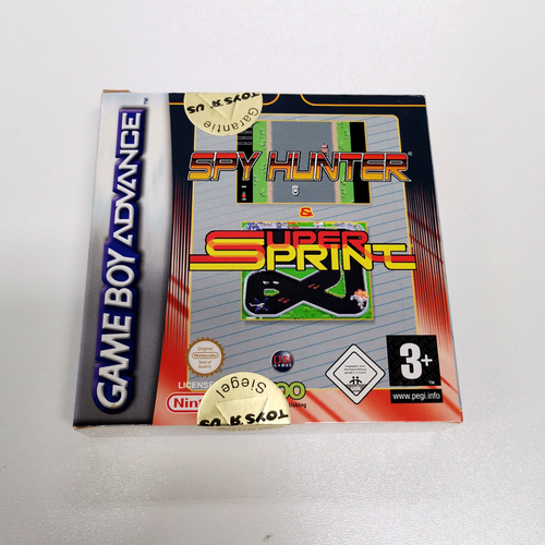 Nintendo Gameboy Advance Game - Spy Hunter / Super Sprint (CIB ...