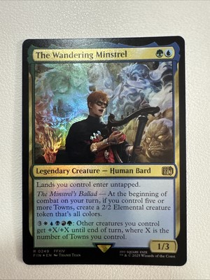 The Wandering Minstrel (NM Foil) FIN-0249 Rare MTG | eBay