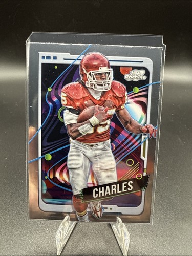 2024 Topps Chrome Cosmic Jamaal Charles Base #49 Kansas City Chiefs | eBay