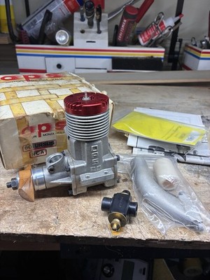 NIB OPS 60 Ursus RCA W Tuned Pipe Header Engine For R/c Model Airplane ...