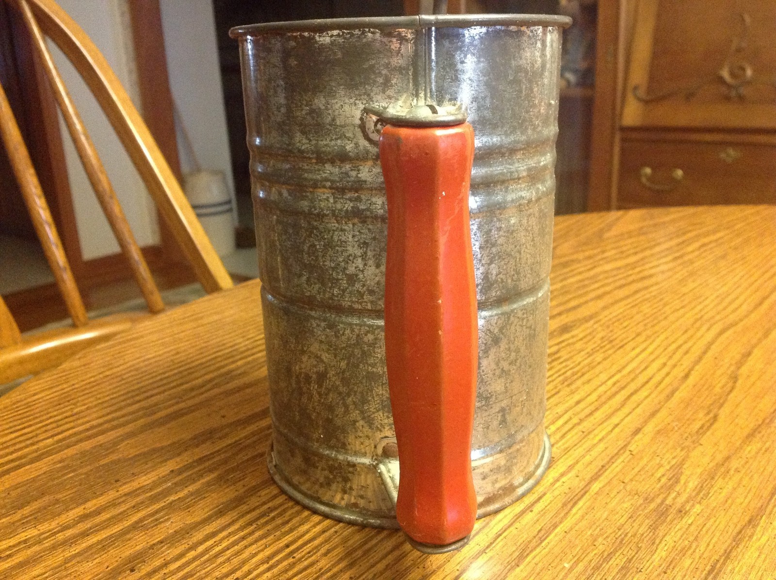 Vintage Flour Sifter Bromwell's Triple Screen Aerator Flour Sifter W ...