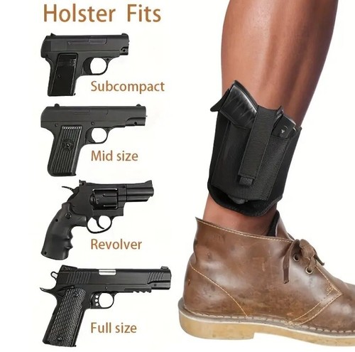 Ankle Holster for Concealed Carry | Universal Fit, For All Handguns ...