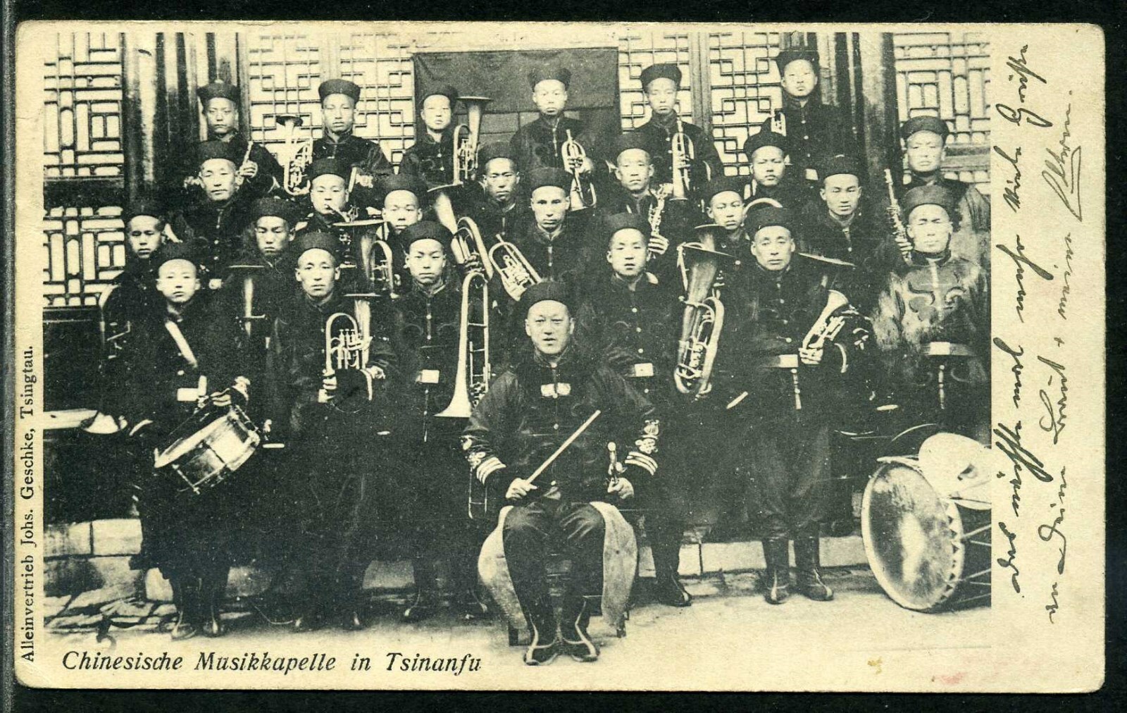 Kiautschou Mi 19 Karte Tsingtau Griesheim 1908 | eBay.de