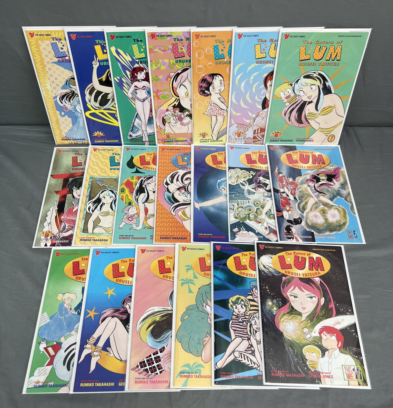 The Return of Lum Parts 2 & 3 Full Runs Complete Sets 20 Books Total | eBay