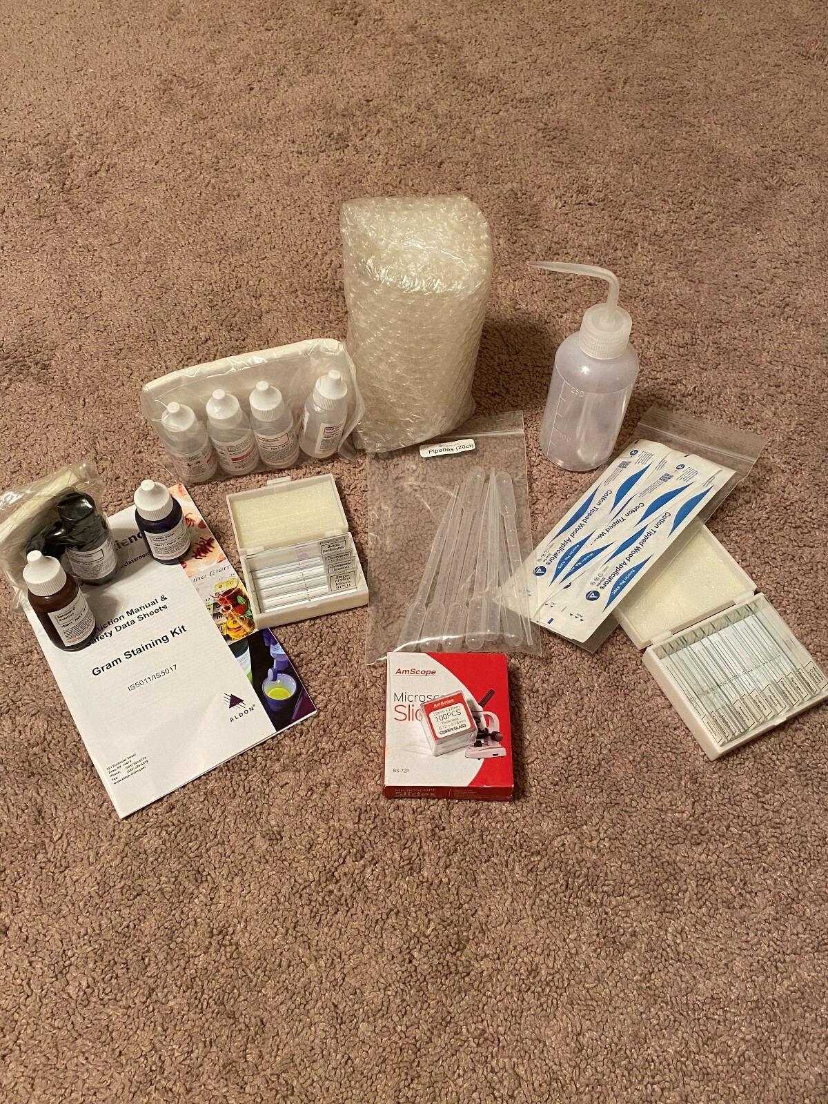 BIO 225 Medical Microbiology lab kit and text book | eBay