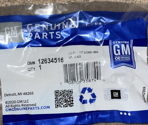 Engine Valve Cover Gasket GM Parts 12634516 | eBay