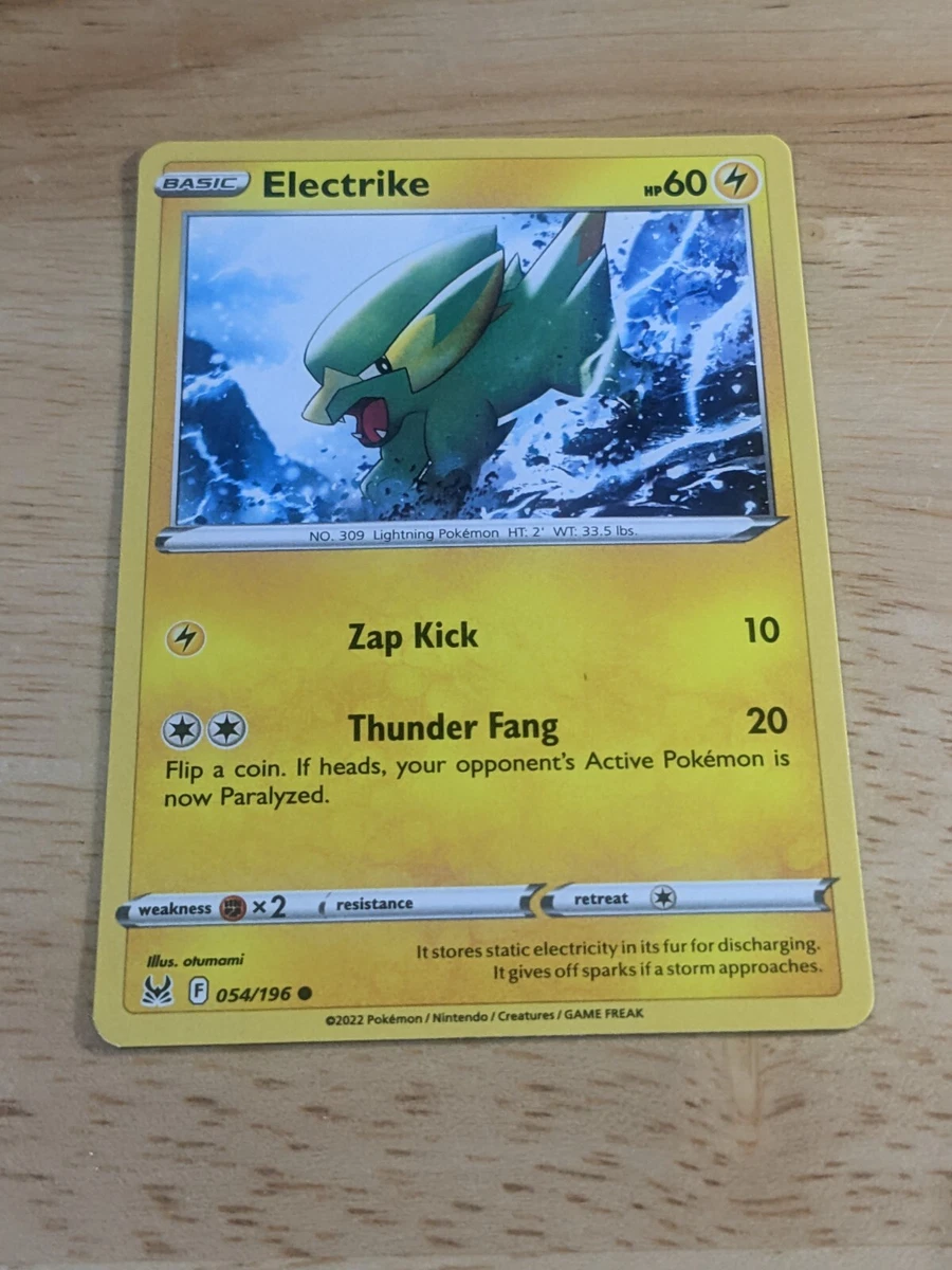 Electrike Pokemon Card