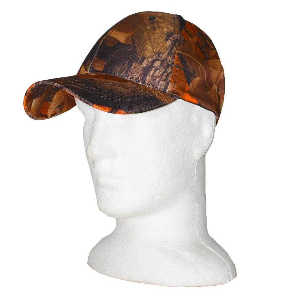 Hunting cap,blaze orange camouflage, hunting cap, hunting hat, camo hat ...
