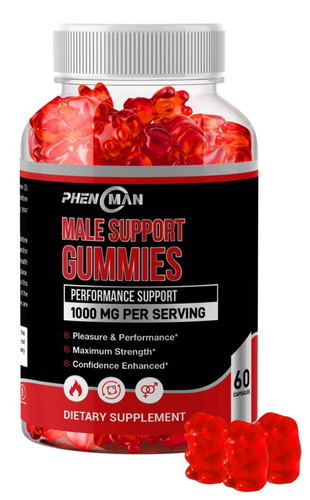 (1 Pack) Phenoman Male Gummies - Phenoman Male Enhancement Support | eBay