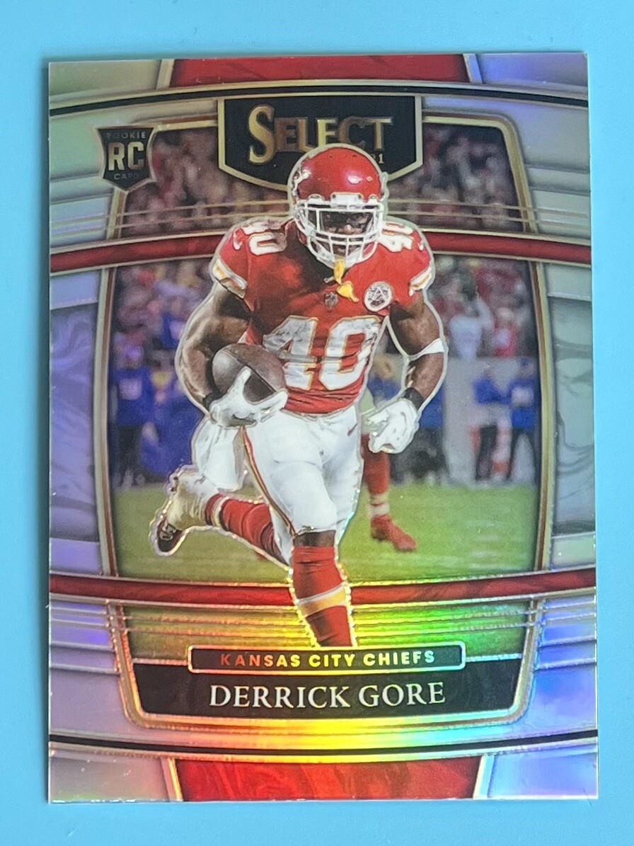 2021 Panini Select Derrick Gore Rookie RC Concourse Silver Prizm #84 ...