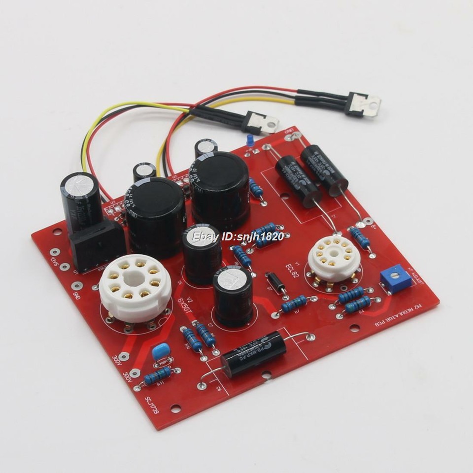 Hifi Tube Preamp /Phono Adjustable Power Supply Board Kit (DC250V-300V ...