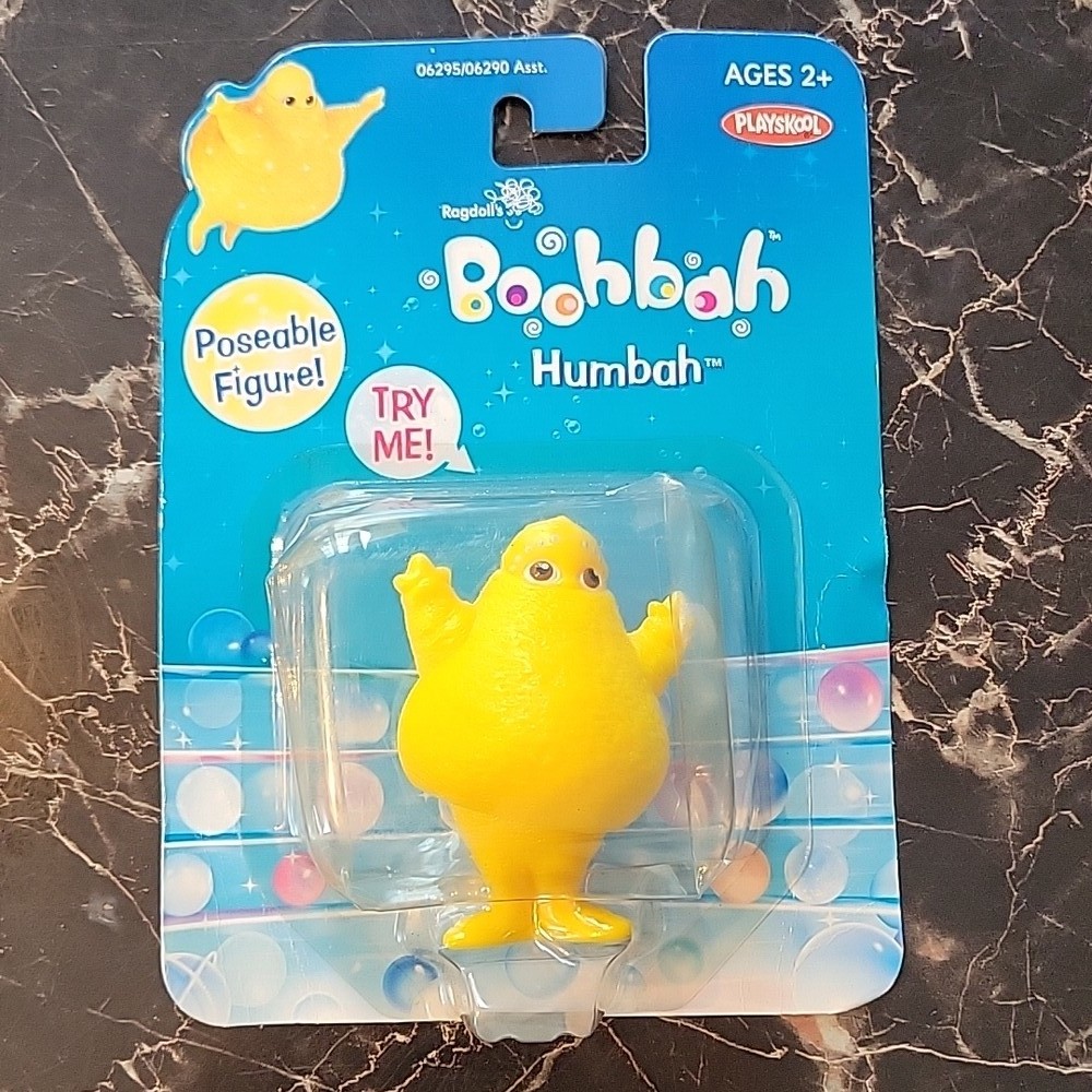 Ragdoll's Boohbah Poseable Figure Humbah Yellow 2004 Playskool toy on ...