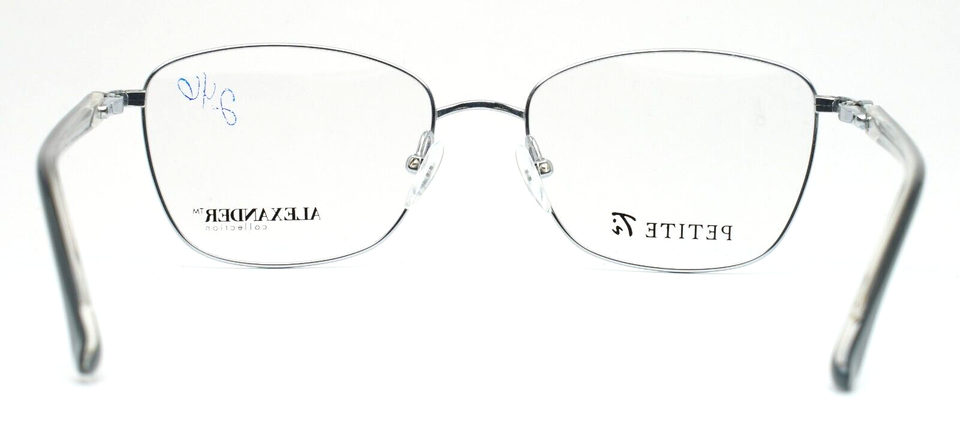 ALEXANDER COLLECTION Kennedy Black Womens Square Full Rim Eyeglasses 50 ...