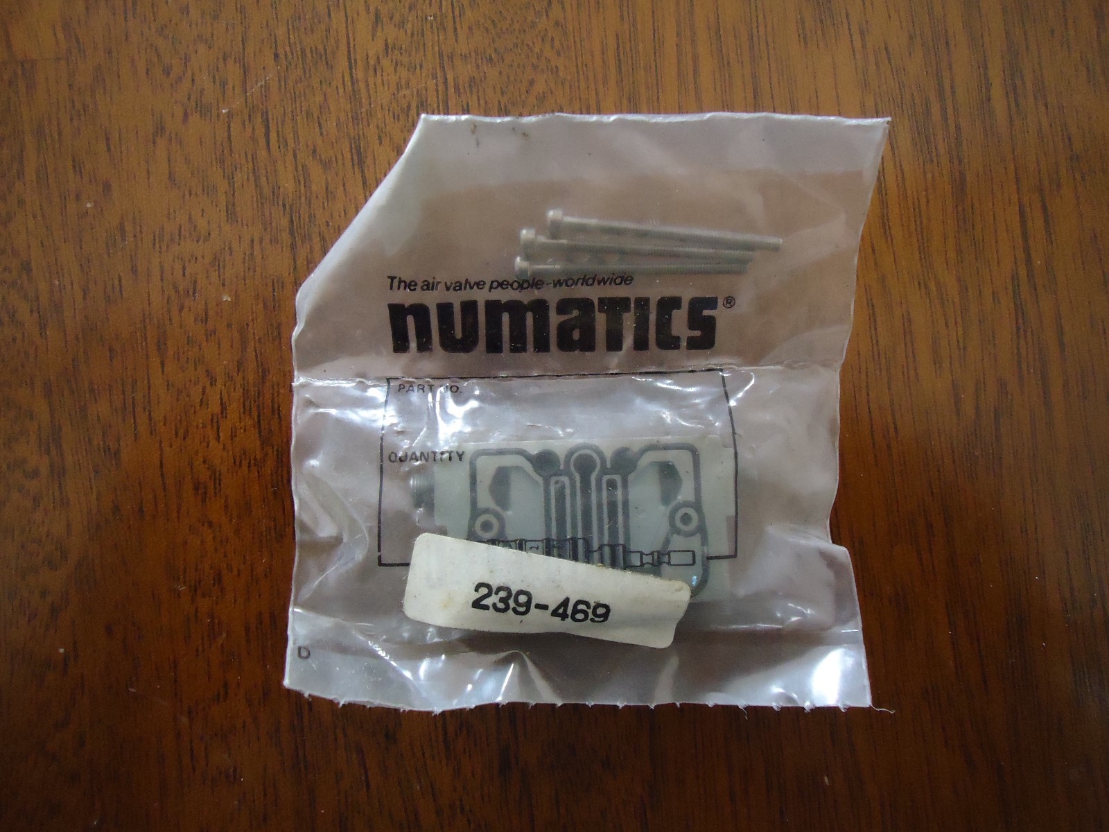 Numatics 239-469 Speed Control Gasket Mark 3 series New OS | eBay