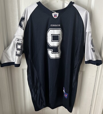 Vintage Tony Romo #9 Dallas Cowboys Reebok Throwback Jersey XXL NEW | eBay