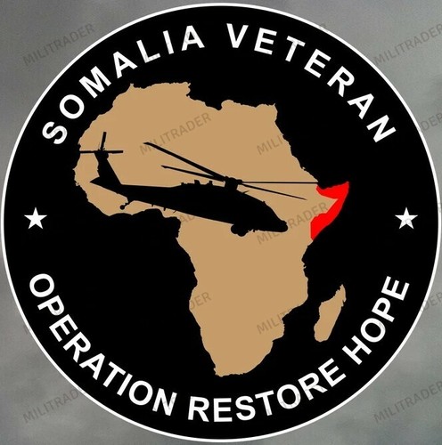 Operation Restore Hope 'Somalia Veteran' Self-adhesive Vinyl Decal | eBay