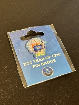 Merlin Annual Pass 2022 ‘Year of EPIC’ Pin Badge | eBay UK