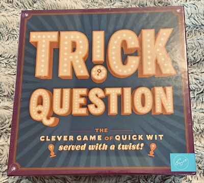 Trick Question Game (Adult/Teen Card Games for Parties, Game Night) SEALED NEW | eBay