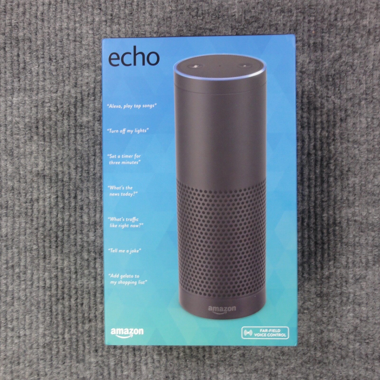 Amazon Echo (1st Generation) Smart Assistant - Black for sale online | eBay