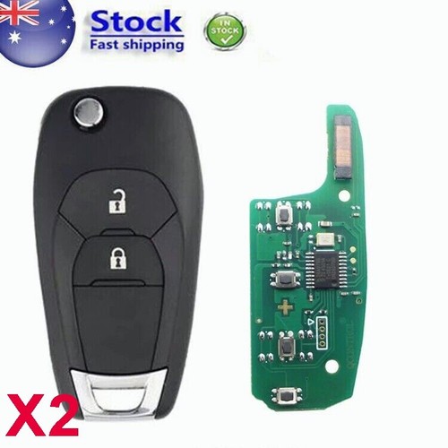 2XReplacement Remote Key Fob Suitable for HOLDEN COLORADO RG 2018-2020 ...