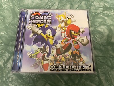 Complete Trinity Sonic Heroes Original Soundtrax (Soundtrack) 2 Discs ...