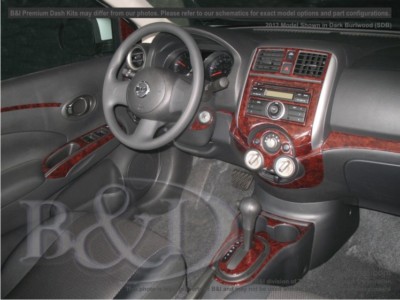 Dash Trim Kit for NISSAN VERSA 12 13 14 15 16 17 carbon fiber wood ...